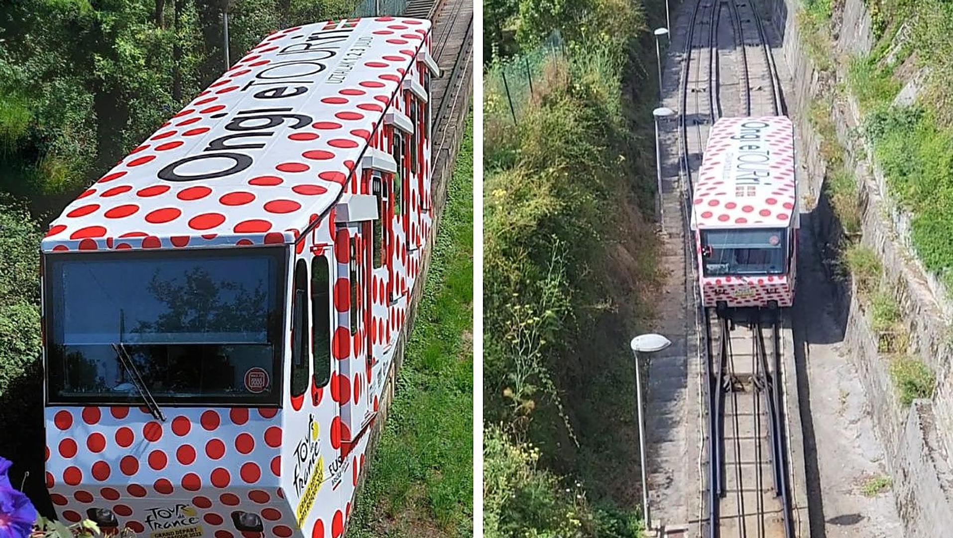 El funicular de Artxanda, el rey de la montaña del Tour de Francia | El Correo